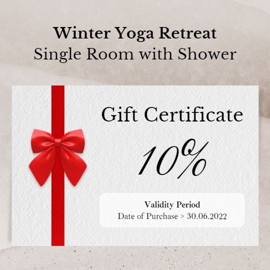 Winter Yoga Retreat Gift Certificate