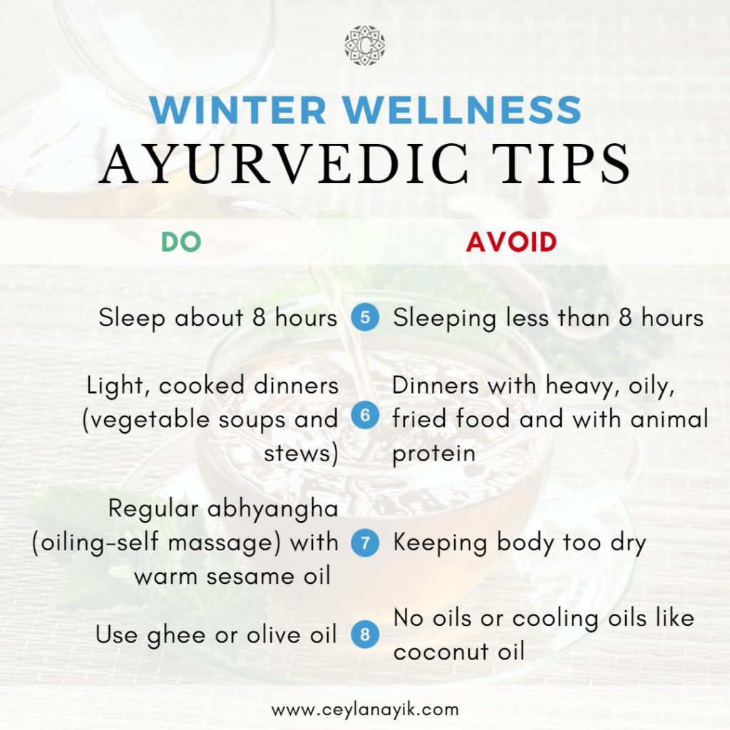 8 Winter Wellness Tips & Daily Routine for Winter